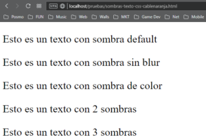 Cómo poner sombras de texto en CSS | Cable Naranja
