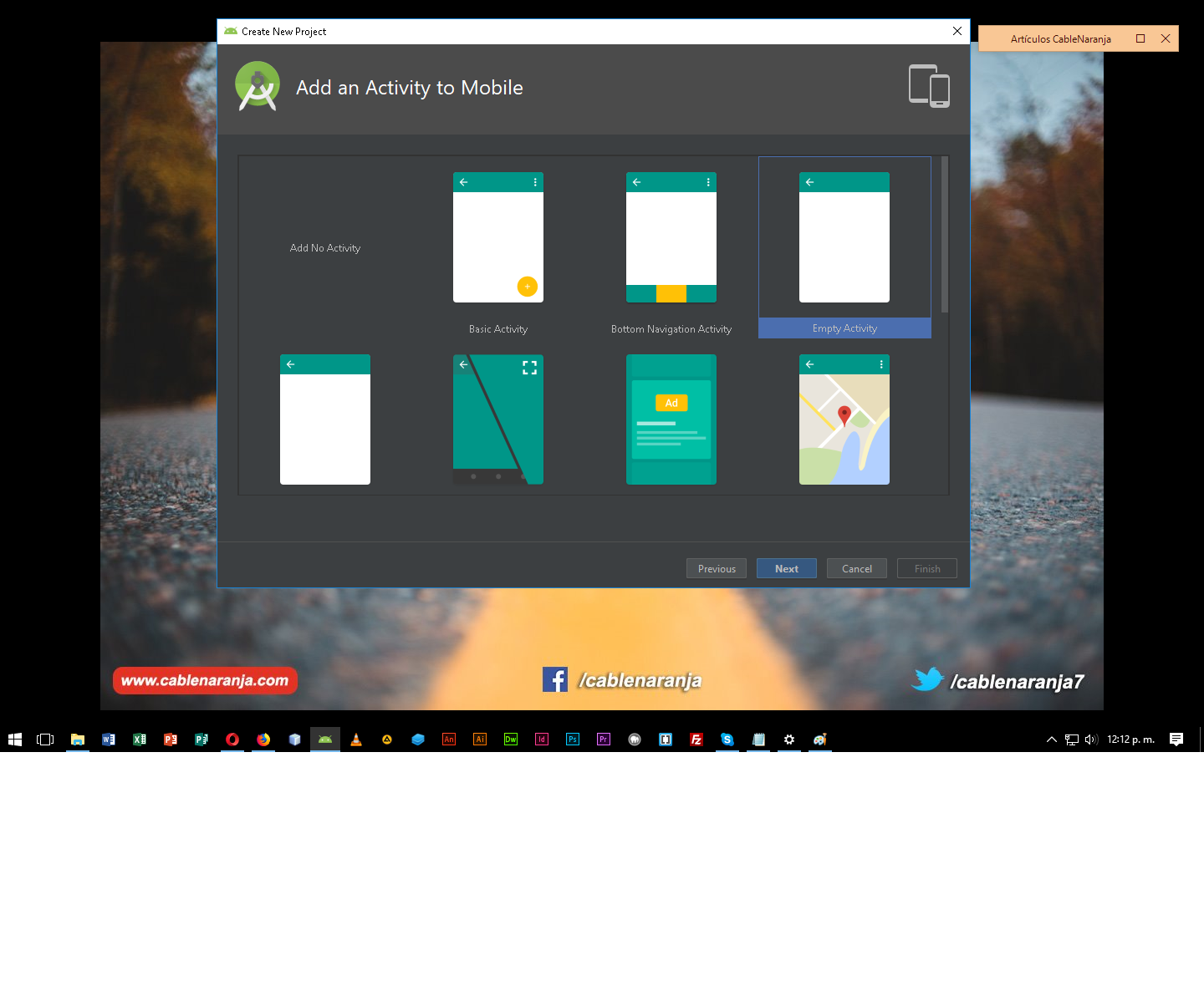 Android studio theme style fullscreen - lasstudio