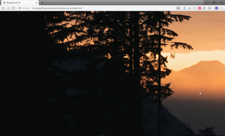 Como colocar imágenes de fondo con CSS | Cable Naranja