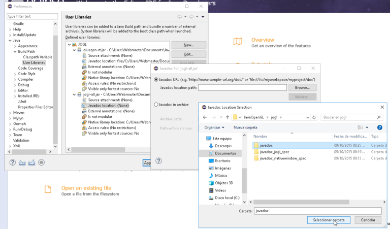 Como crear una aplicación OpenGL en Java con JOGL y Eclipse | Cable Naranja