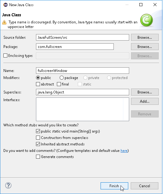 Como hacer fullscreen en una aplicación #Java | Cable Naranja