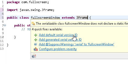 Como hacer fullscreen en una aplicación #Java | Cable Naranja
