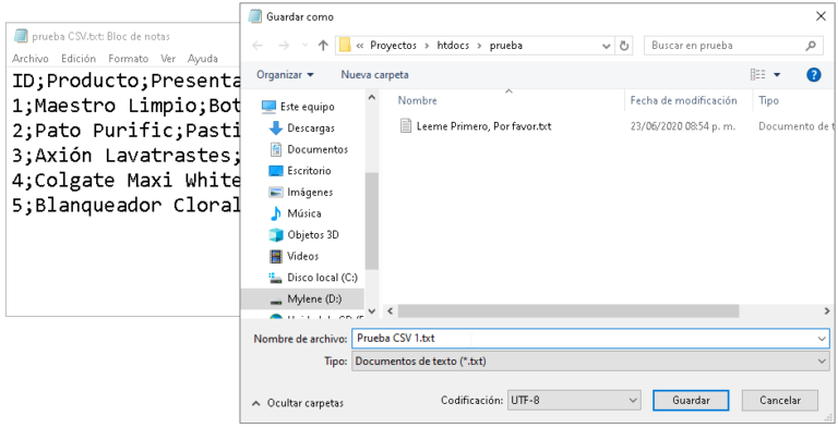 Cómo crear archivos CSV para importar / exportar datos | Cable Naranja