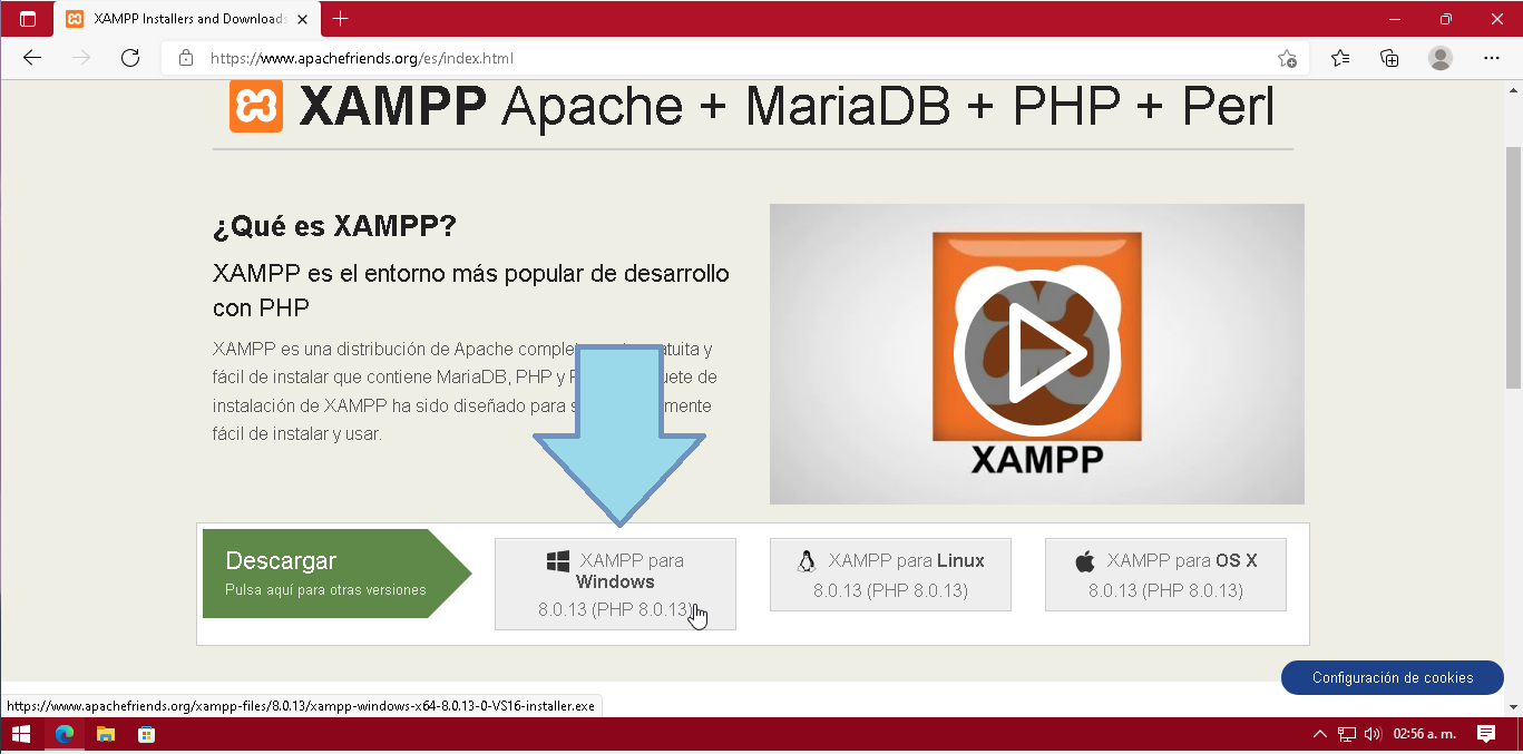 Como Descargar E Instalar Xampp En Windows 11 Y Configurar Paso A Paso ... Como Descargar E Instalar Xampp En Windows 11 Y Configurar Paso A Paso ...