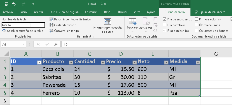 Cómo utilizar el objeto ListObject en #Excel | Cable Naranja