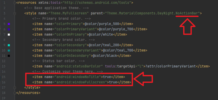 Como hacer fullscreen en #Android Studio | Cable Naranja