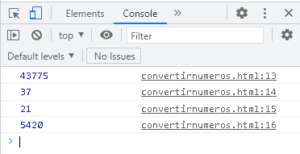 Cómo realizar conversiones numéricas en JavaScript | Cable Naranja