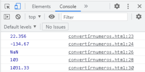 Cómo realizar conversiones numéricas en JavaScript | Cable Naranja