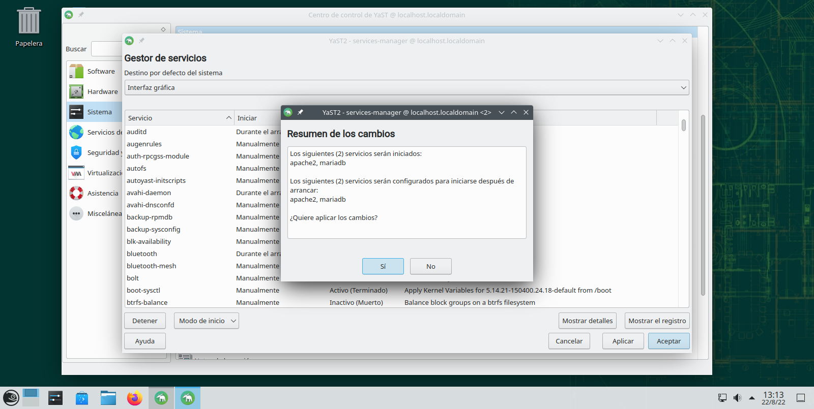 Cómo montar un servidor LAMP en openSUSE Linux | Cable Naranja