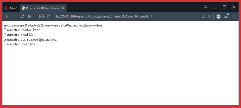 Parámetros de búsqueda en JavaScript con URLSearchParams | Cable Naranja